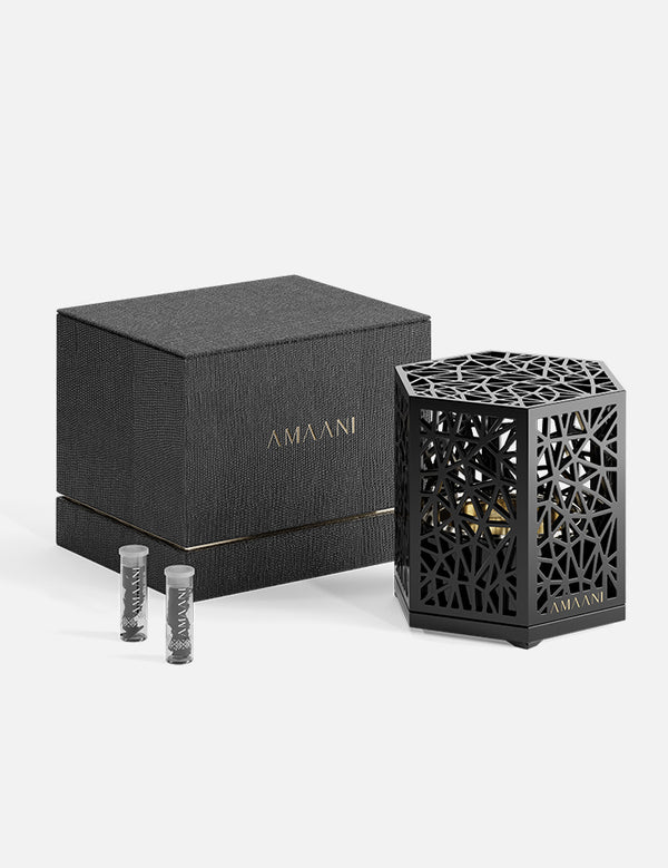 Amaani Mashrabiya Bakhoor Burner South Africa - Maroon - Amaani